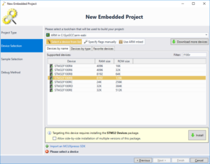 Developing STM32 projects with Visual Studio – VisualGDB Tutorials