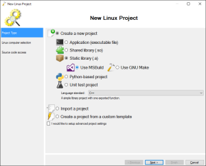 Creating Linux Libraries with Visual Studio – VisualGDB Tutorials