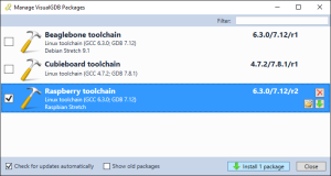 Using a Cross-compiler for Raspberry PI – VisualGDB Tutorials