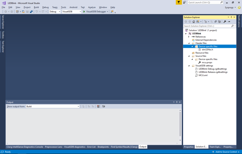 Developing Keil Mdk Arm Projects With Visualgdb Visualgdb Tutorials