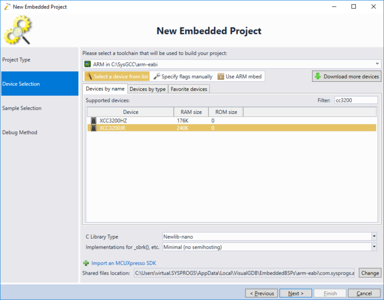 Sharing Visualgdb Projects Between Multiple Users Visualgdb Tutorials