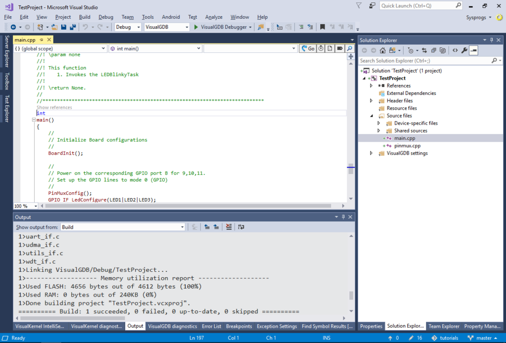 Sharing VisualGDB Projects Between Multiple Users – VisualGDB Tutorials