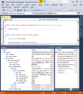 Using the nRF51 device in a Bluetooth LE Central role – VisualGDB Tutorials