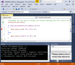 Developing projects for the ESP8266 WiFi chip with Visual Studio ...