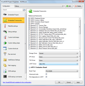Creating a Bluetooth LE Mouse using Nordic nRF51 and Visual Studio – VisualGDB Tutorials