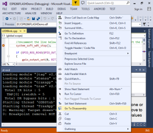 Developing projects for the ESP8266 WiFi chip with Visual Studio – VisualGDB Tutorials