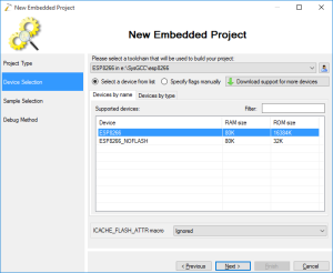 Debugging ESP8266 firmware with Olimex ARM-USB-OCD-H – VisualGDB Tutorials