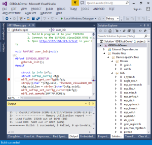 Debugging ESP8266 firmware with the UART GDB Stub – VisualGDB Tutorials