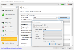 Debugging ESP8266 firmware with Olimex ARM-USB-OCD-H – VisualGDB Tutorials