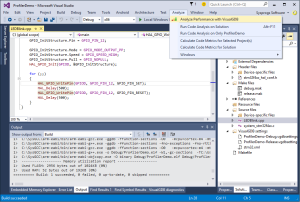 Precise embedded profiling with VisualGDB – VisualGDB Tutorials