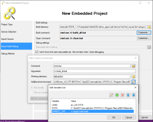 Importing Embedded Projects Built with External Tools – VisualGDB Tutorials
