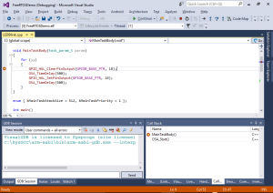 Developing FreeRTOS Applications for Kinetis Devices – VisualGDB Tutorials