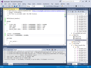 Creating an embedded bootloader with VisualGDB – VisualGDB Tutorials