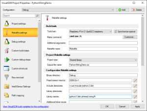 Creating Python interfaces for C libraries on Raspberry Pi – VisualGDB Tutorials