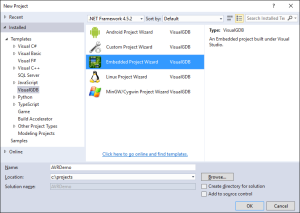 Developing firmware for AVR devices with Visual Studio – VisualGDB Tutorials