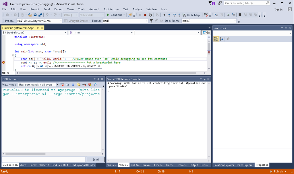 Using Windows 10 Linux Subsystem to develop Linux applications ...
