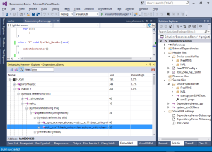 Using Embedded Memory Explorer to Track Code Dependencies – VisualGDB Tutorials