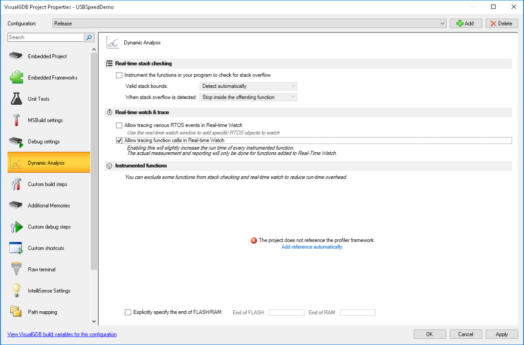 Optimizing STM32 USB performance with Real-time watch – VisualGDB Tutorials