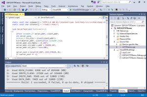 Creating a Basic HTTP Server with ESP32 – VisualGDB Tutorials