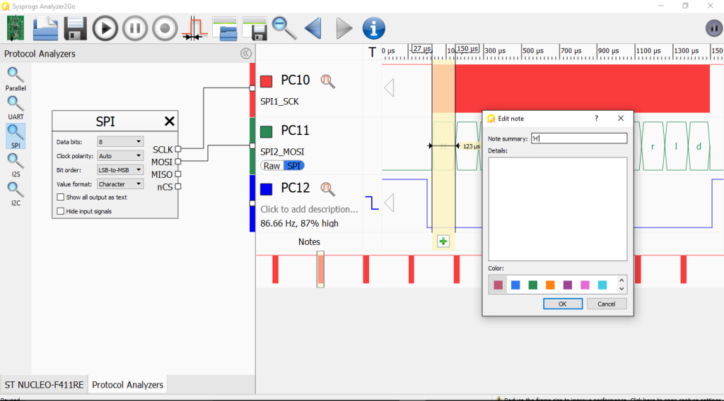 Using the SPI interface on STM32 devices – VisualGDB Tutorials