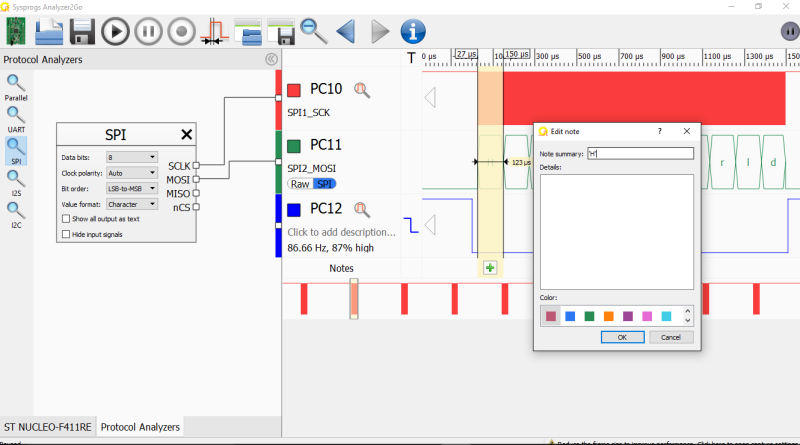 Using the SPI interface on STM32 devices – VisualGDB Tutorials