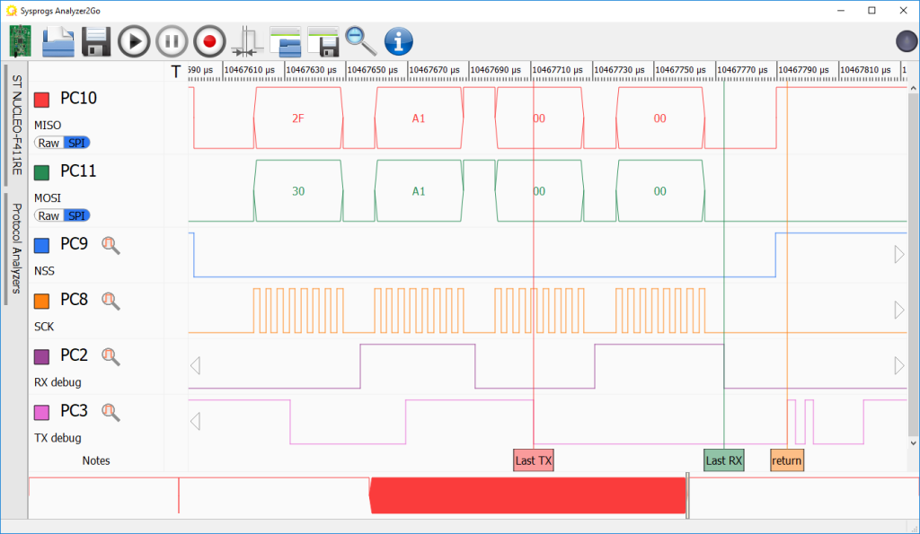 Connecting 2 STM32 boards via SPI – VisualGDB Tutorials