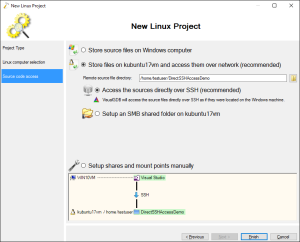 Configuring Visual Studio to access Linux Projects directly via SSH – VisualGDB Tutorials