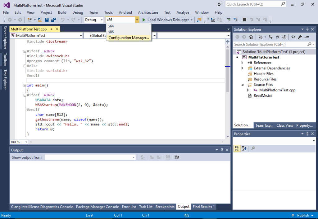 Targeting Multiple Platforms in One Project – VisualGDB Tutorials
