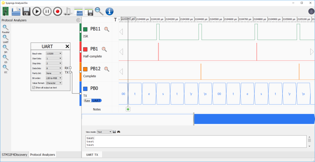 Using the STM32 UART interface with HAL – VisualGDB Tutorials