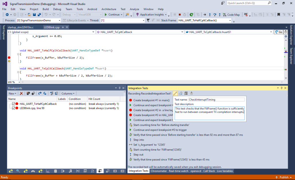 Monitoring your Embedded Code Performance with Timing Tests – VisualGDB ...