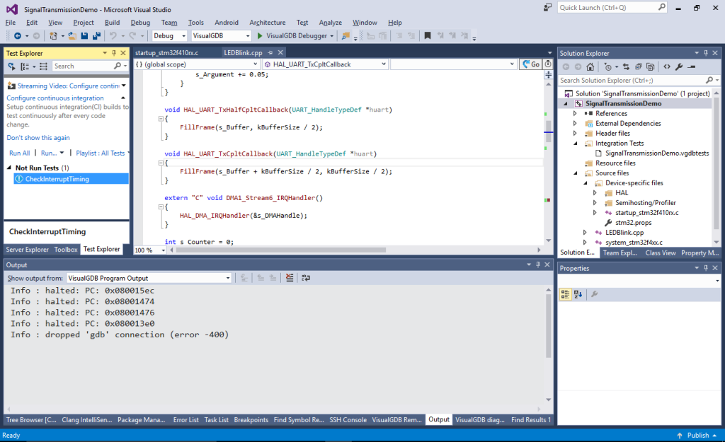 Monitoring your Embedded Code Performance with Timing Tests – VisualGDB ...