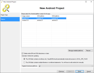 Targeting Multiple Platforms in One Project – VisualGDB Tutorials