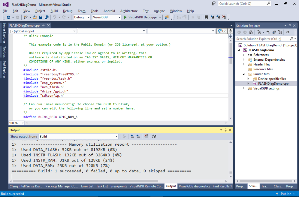 Diagnosing ESP32 FLASH memory programming issues – VisualGDB Tutorials