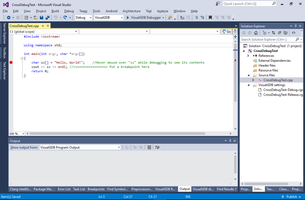 Speeding Up Raspberry Pi Debugging by Running GDB Locally – VisualGDB Tutorials
