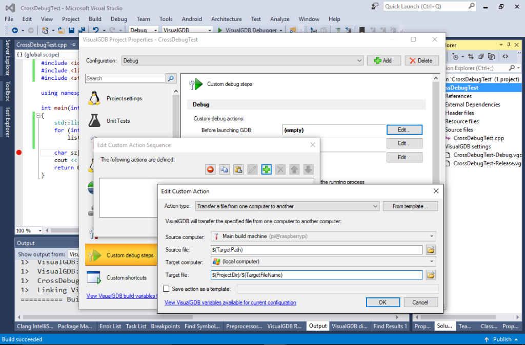 Speeding Up Raspberry Pi Debugging by Running GDB Locally – VisualGDB Tutorials