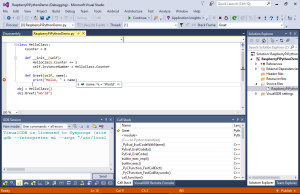 Debugging Python 3 code on Raspberry Pi with Visual Studio – VisualGDB ...