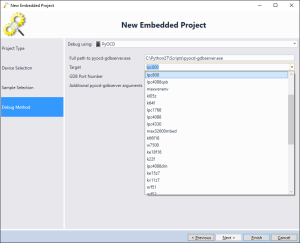 Debugging Embedded projects with PyOCD – VisualGDB Tutorials