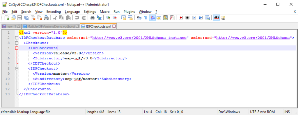 Switching Advanced ESP-IDF Projects Between Different IDF Versions – VisualGDB Tutorials