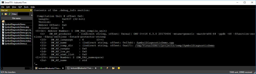 Diagnosing Debugging Symbol Load Errors for Linux Applications – VisualGDB Tutorials