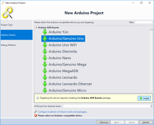 Developing Arduino Projects with Visual Studio – VisualGDB Tutorials
