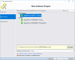 Developing ESP32 Arduino Projects with Visual Studio – VisualGDB Tutorials