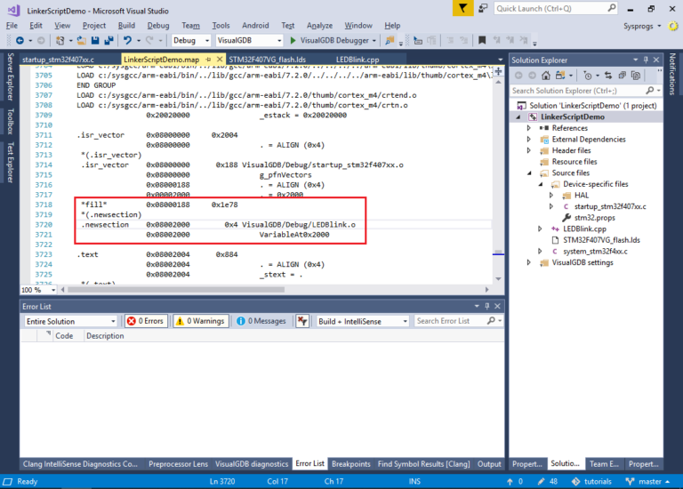 Customizing Memory Layout of Embedded Programs with GNU Linker Scripts ...