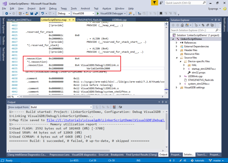 Customizing Memory Layout Of Embedded Programs With Gnu Linker Scripts