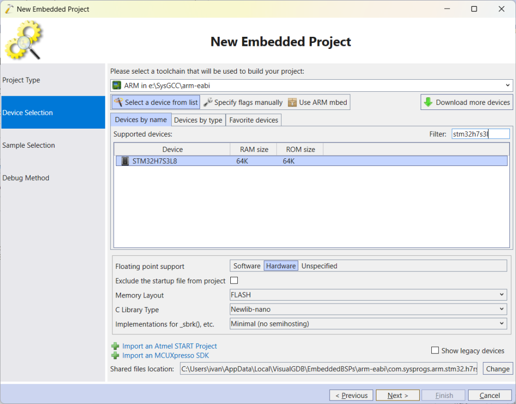 Debugging Bootloaders on the STM32H7R/S devices – VisualGDB Tutorials